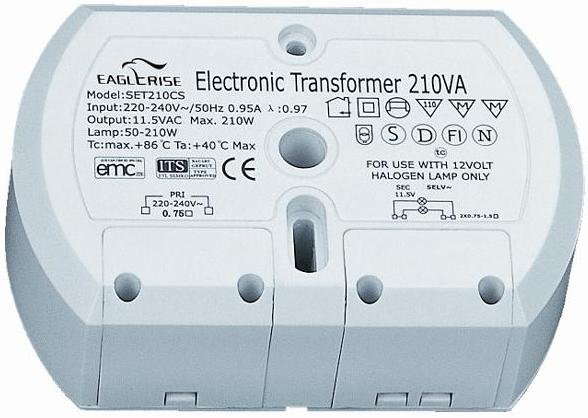 EAGLERISE EET210CK / SET210CS ELECTRONIC TRANSFORMER (2 OUTPUTS ...