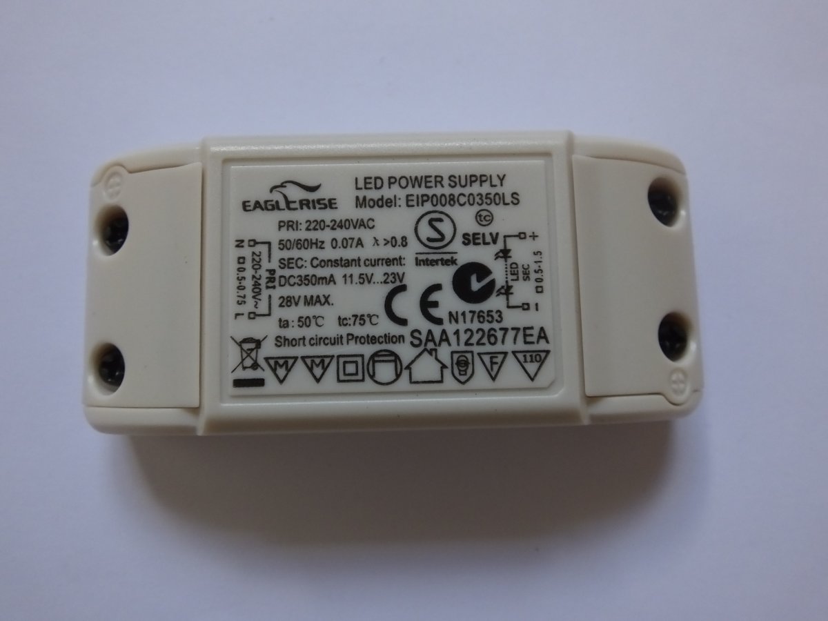 EAGLERISE EIP008C0350LS LED DRIVER CONSTANT CURRENT (DISCONTINUED ...