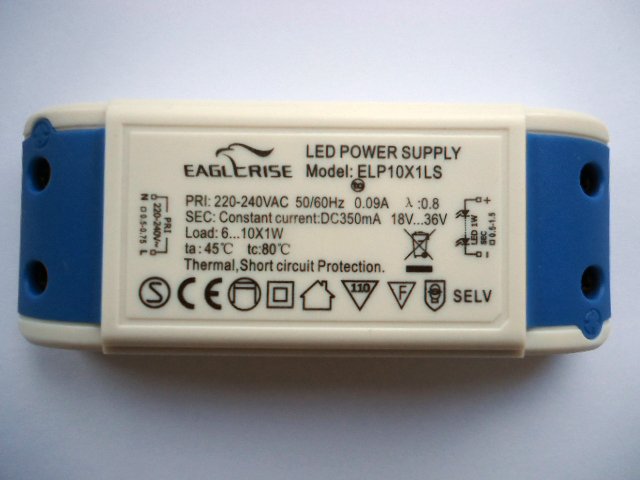 EAGLERISE ELP10X1LS LED DRIVER CONSTANT CURRENT (DISCONTINUED ...
