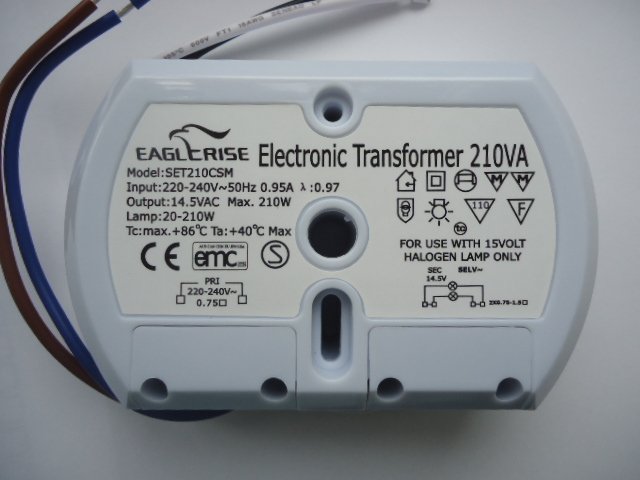 EAGLERISE SET210CSM ELECTRONIC TRANSFORMER (DISCONTINUED) - SaveMyLight