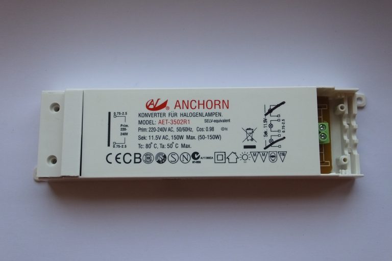 ANCHORN AET-3502R1 150w ELECTRONIC TRANSFORMER (DISCONTINUED) - SaveMyLight