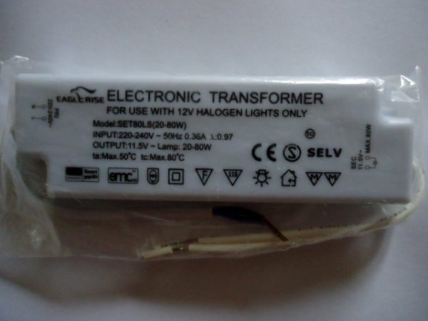 EAGLERISE SET80LS ELECTRONIC TRANSFORMER (DISCONTINUED) - SaveMyLight