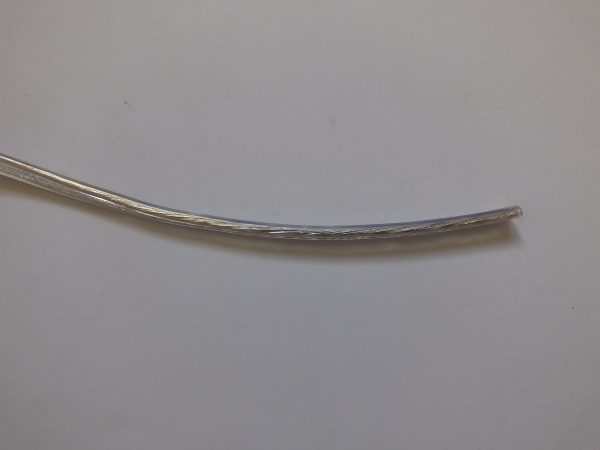 TRANSPARENT 0.75MM 2 CORE FLEX CABLE - SaveMyLight