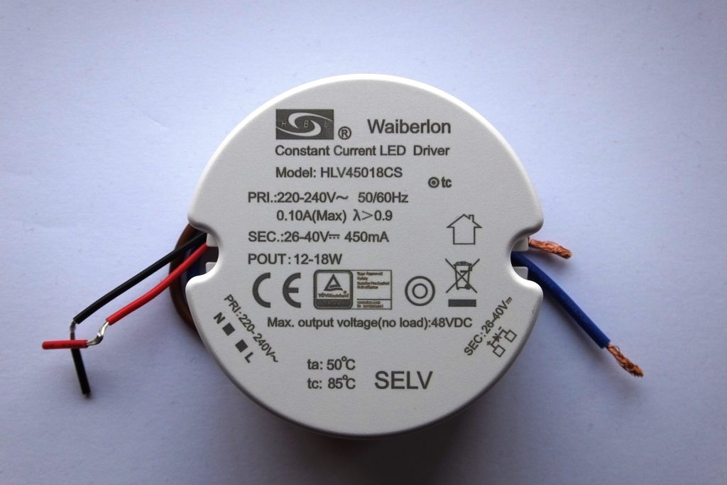 WAIBERLON HLV45018CS CONSTANT CURRENT LED DRIVER - SaveMyLight