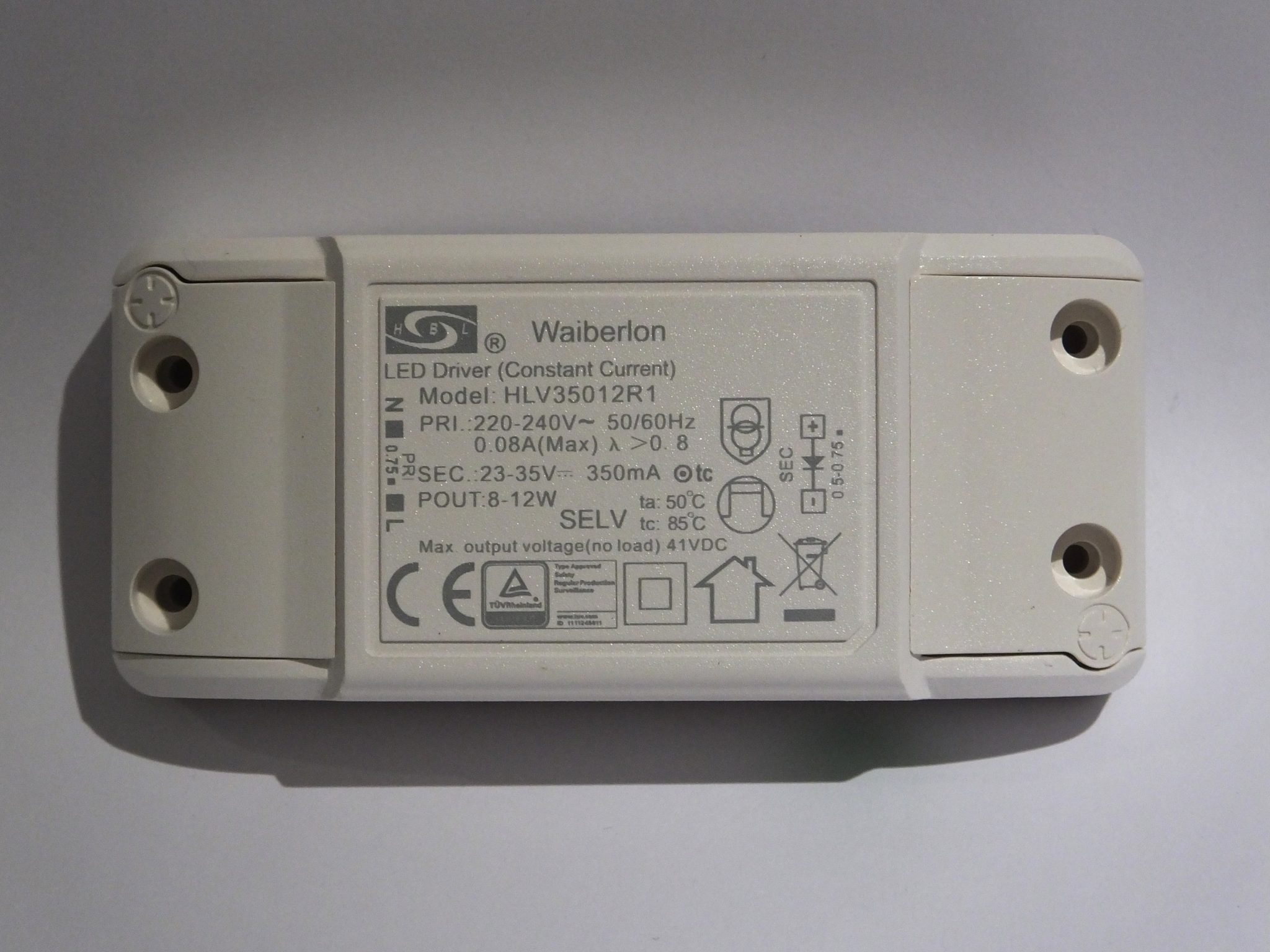 WAIBERLON HLV35012R1 CONSTANT CURRENT LED DRIVER - SaveMyLight