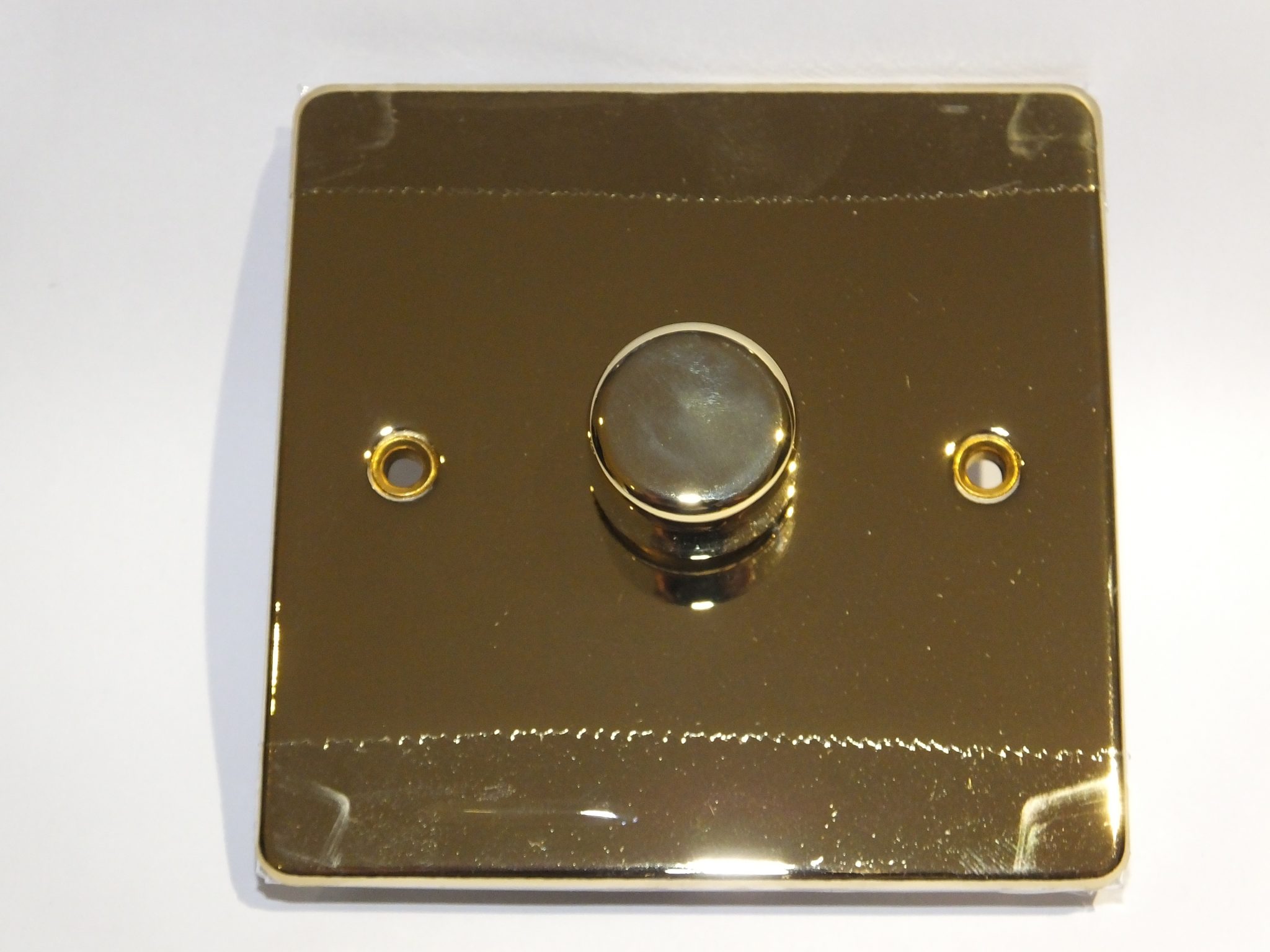 BRASS SINGLE DIMMER LIGHT SWITCH - SaveMyLight